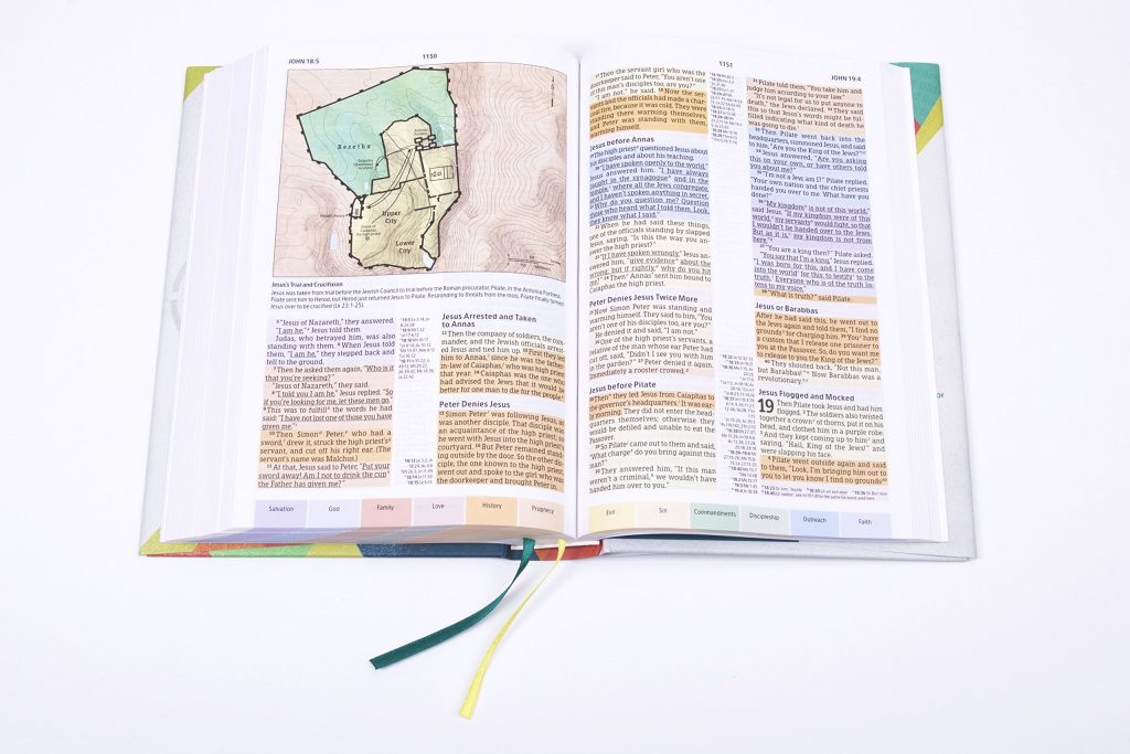 CSB Rainbow Study Bible (Hardcover) - ZOE